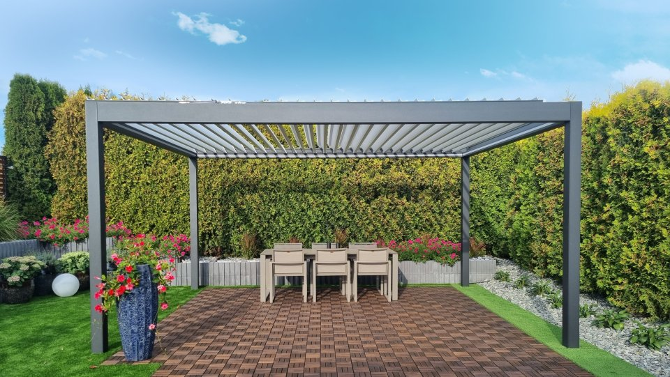 Pergola à lames PROLUXA - ProfilNET